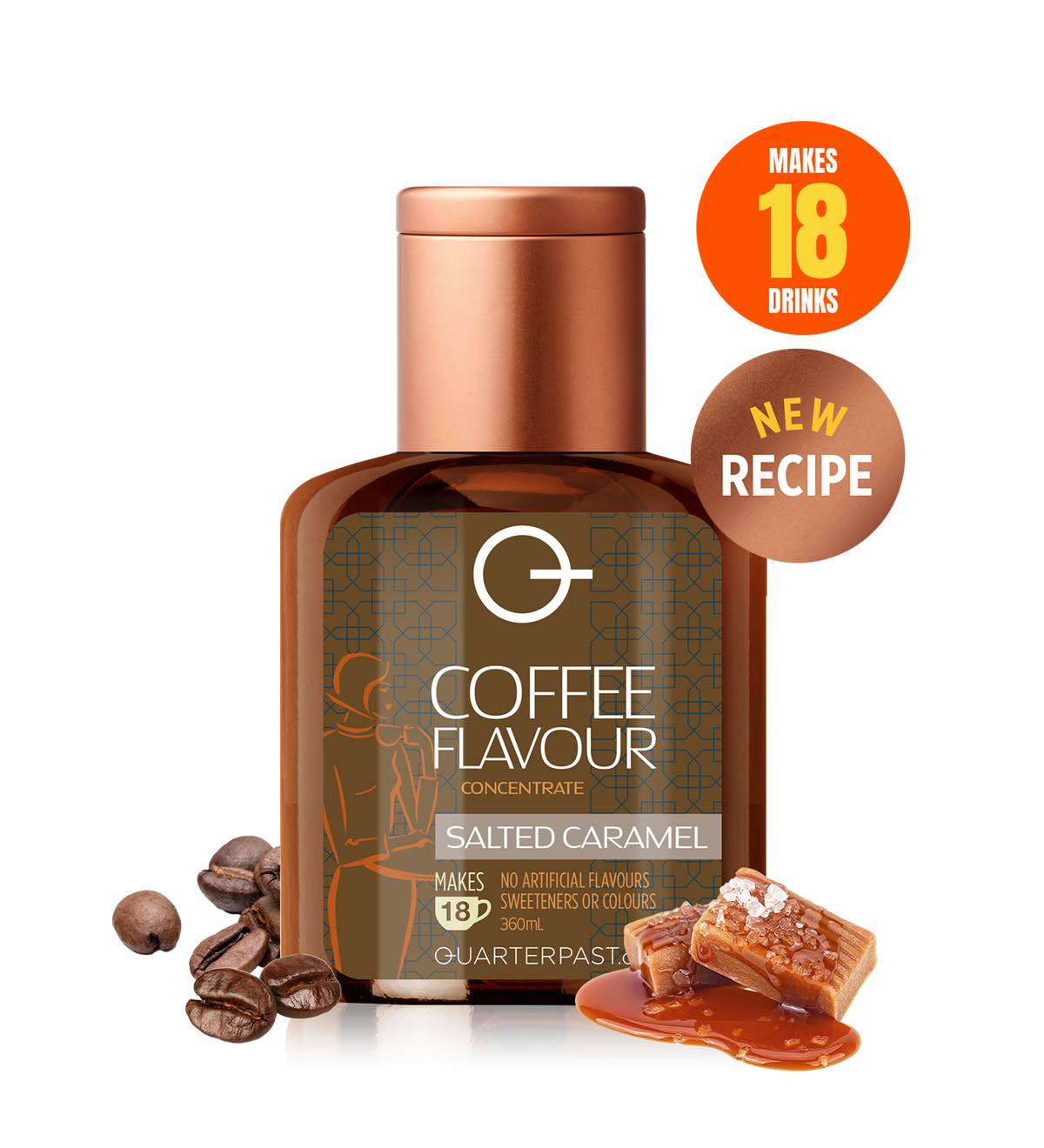 Salted Caramel Coffee Flavour 360mL
